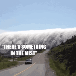 There's Something In The Mist GIF | GIFDB.com