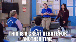 This Is A Great Debate For Another Time GIF | GIFDB.com