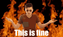 This Is Fine GIFs | GIFDB.com