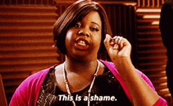 This Is Shame - Glee Unique Adams GIF | GIFDB.com