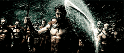 Leonidas Kick Gif