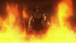 Thorfinn Burning Fire GIF | GIFDB.com