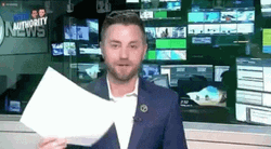 Throwing Papers With Authority GIF | GIFDB.com