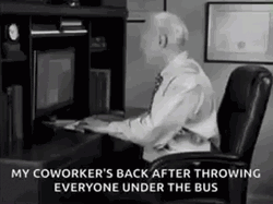 Thrown Under The Bus Back Pain GIF | GIFDB.com