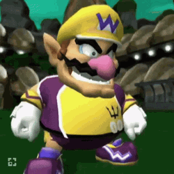 Thug Shaker Super Mario Wario GIF | GIFDB.com