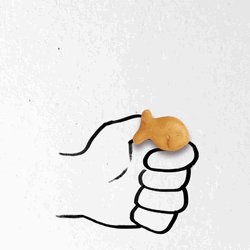 Thumbs Up Fish Cracker GIF | GIFDB.com
