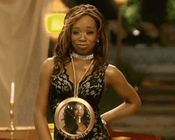 Tiffany Pollard Shooing Away Gesture GIF | GIFDB.com
