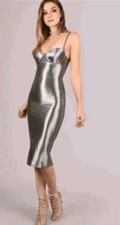 Tight Dress Sparkly Instagram Girl Mirror Selfie GIF | GIFDB.com