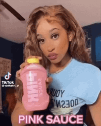 Tik Tok Pink Sauce Meme GIF | GIFDB.com