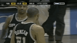 Tim Duncan Spurs Group Hug GIF | GIFDB.com