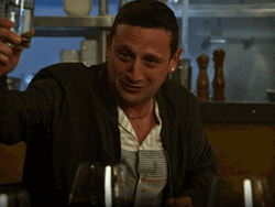 Tim Robinson Cheers To Friends GIF | GIFDB.com
