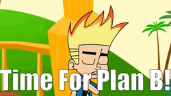 Time For Plan B Johnny Test GIF | GIFDB.com