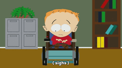 Timmah Timmy Burch Sighing South Park GIF | GIFDB.com