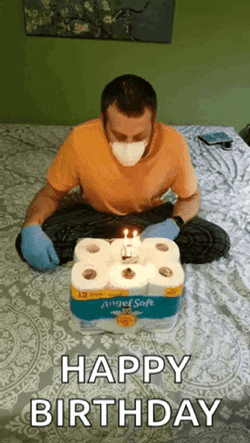 Tissue Cake Birthday Meme GIF | GIFDB.com