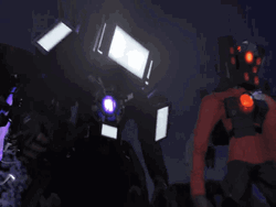 Titan Tv Man With Lightning Sword GIF | GIFDB.com