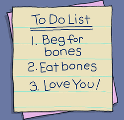 To Do List Of A Dog Checklist GIF | GIFDB.com