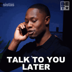 Man Want Talk To You Later GIF | GIFDB.com