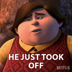 Toby Domzalski Took Off Left Out GIF | GIFDB.com