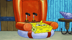 Today Drained Me Spongebob Squarepants GIF | GIFDB.com