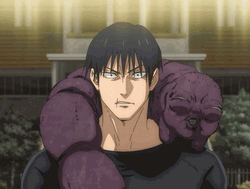 Toji Fushiguro Intense Eyes Jujutsu Kaisen GIF | GIFDB.com