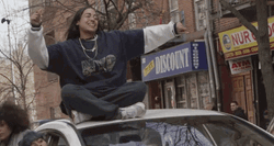Tomboy Princess Nokia Car Roof Dance GIF | GIFDB.com