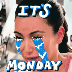 Tomorrow Is Monday Kim Kardashian Crying GIF | GIFDB.com