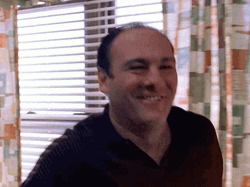 Happy Tony Soprano GIF | GIFDB.com