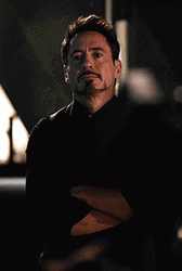 Tony Stark Horrified Screaming GIF | GIFDB.com