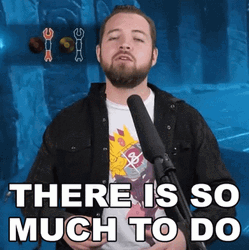 Too Much Work Bricky Youtuber Talking GIF | GIFDB.com