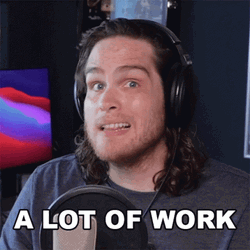 Too Much Work Youtuber Sam Johnson GIF | GIFDB.com