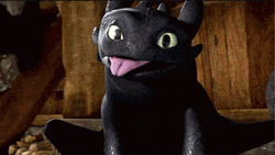Toothless Cute Dance Tongue Out Meme GIF | GIFDB.com