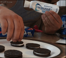 Toothpaste Cookies Prank GIF | GIFDB.com