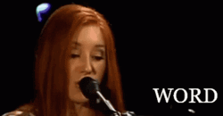 Tori Amos Word GIF | GIFDB.com