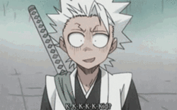 Toshiro Nervous Face Kid GIF | GIFDB.com