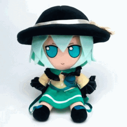 Touhou Project Cute Plush Toy Komeiji Koishi Spin GIF | GIFDB.com