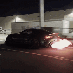 Toyota Supra Mk4 Turbo Blaze GIF | GIFDB.com