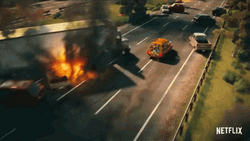Trailer Truck Car Explosion GIF | GIFDB.com
