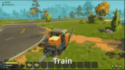 Exploding Scrap Mechanic Train Crash GIF | GIFDB.com