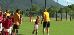 Kid Outdoor Training GIF | GIFDB.com