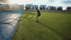 Man Battle Ropes Training GIF | GIFDB.com