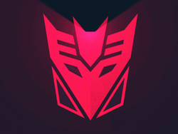 Transformers Autobots Decepticons Emblems GIF | GIFDB.com