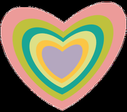 Transparent Heart Sticker Retro Pastel GIF | GIFDB.com