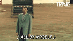 Travis All By Myself Emotional Singing GIF | GIFDB.com