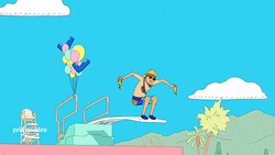 Triple Lindy Diving Dale Fairfax GIF | GIFDB.com