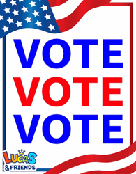 Triple Vote Word Motion GIF | GIFDB.com