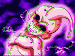 Trippy Kid Buu Smiling GIF | GIFDB.com