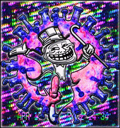 Trollface Running Magician GIF | GIFDB.com