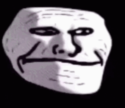Trollface White Red GIF | GIFDB.com