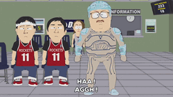 Tron Guy South Park Frisbee GIF | GIFDB.com