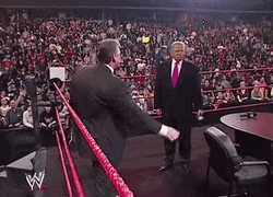 Trump Wwe Throw The Mic GIF | GIFDB.com